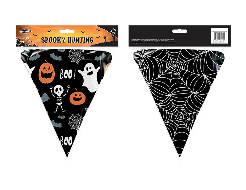Spooky Halloween Bunting - 10 Flags – Southwood Christmas Shop