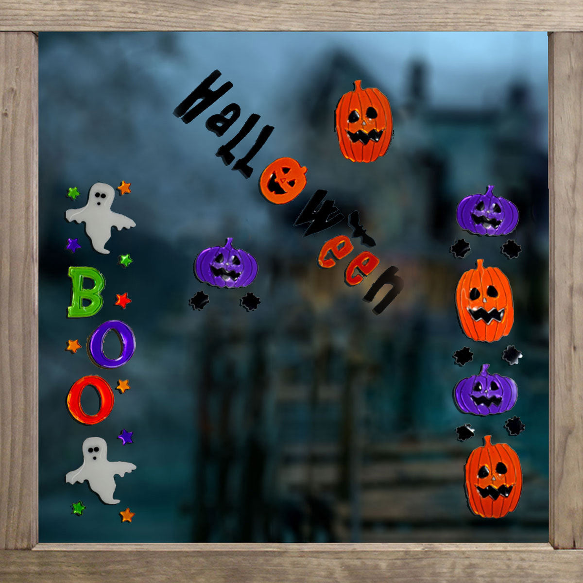 Halloween Window Gel Stickers – Southwood Christmas Shop