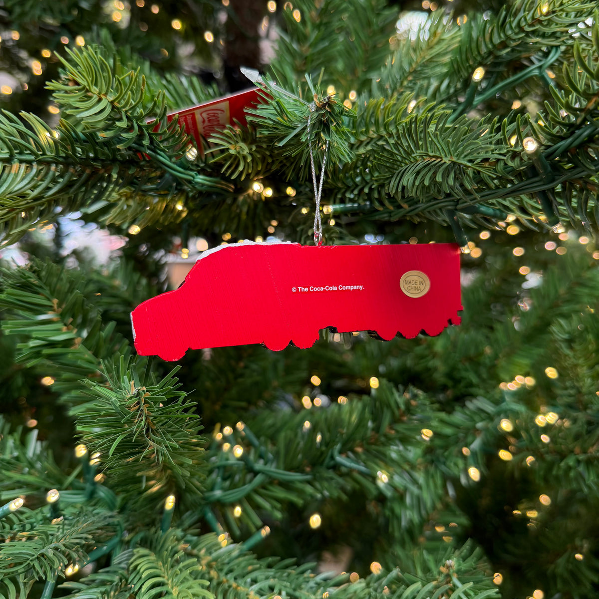 Flat-Back Coca-Cola Classic Truck Lorry Christmas Bauble – Southwood ...