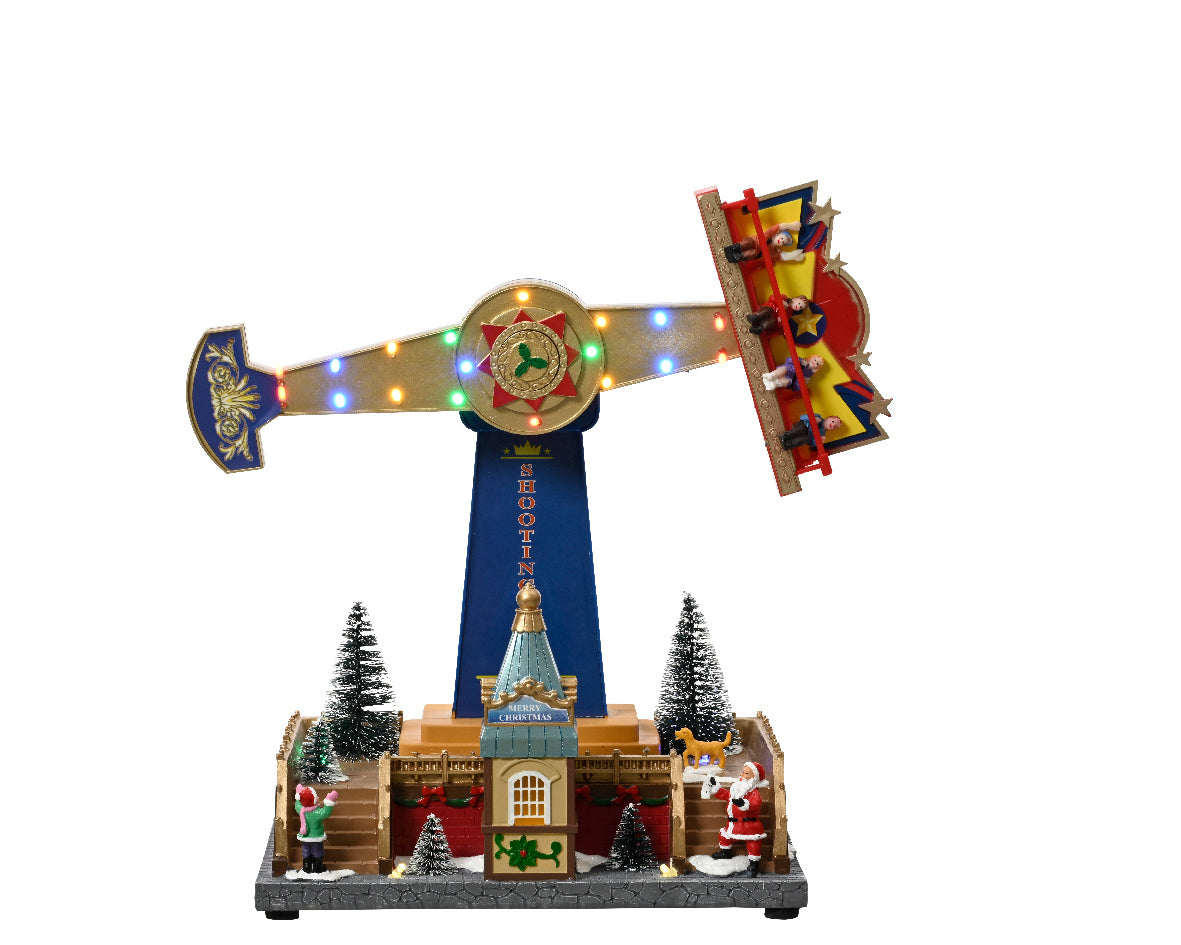Lumineo Shooting Star Spinner Arm Fairground Ride - with Lights, Sound ...