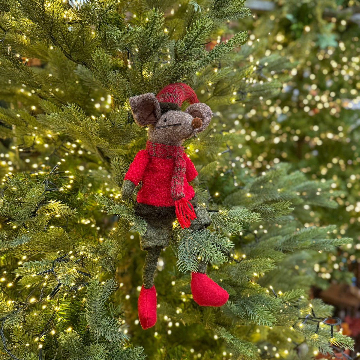 Dickory Dangly Leg Mouse Sitter – Southwood Christmas Shop