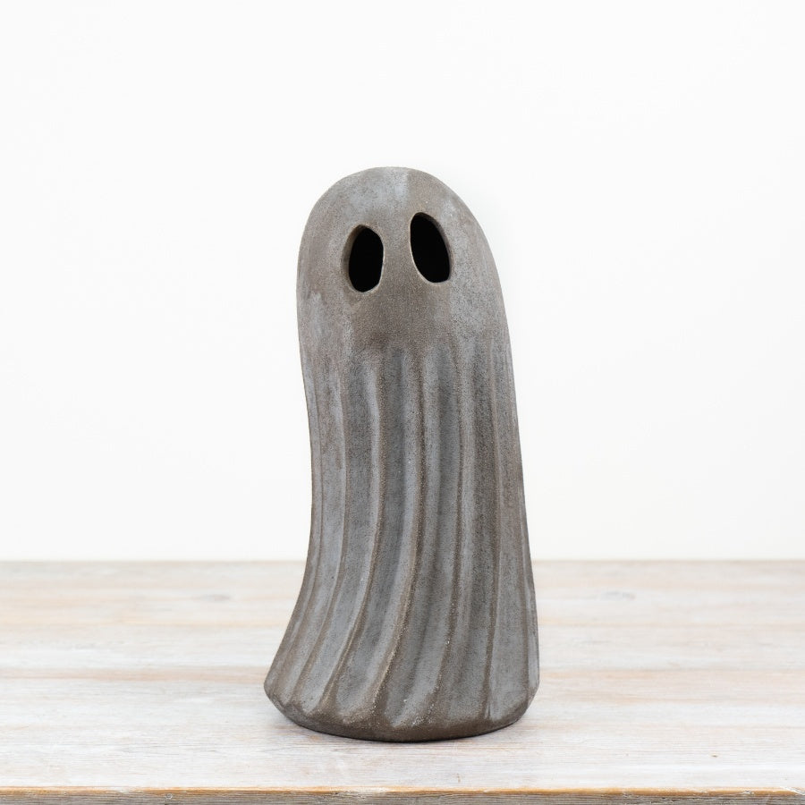 Halloween Pottery Grey Ghost Figure, 32.5cm – Southwood Christmas Shop