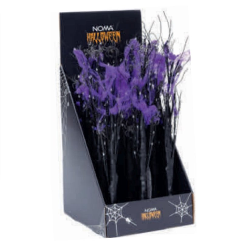 Noma Haunted Halloween Tree with Spiders & Lights - 60cm – Southwood ...