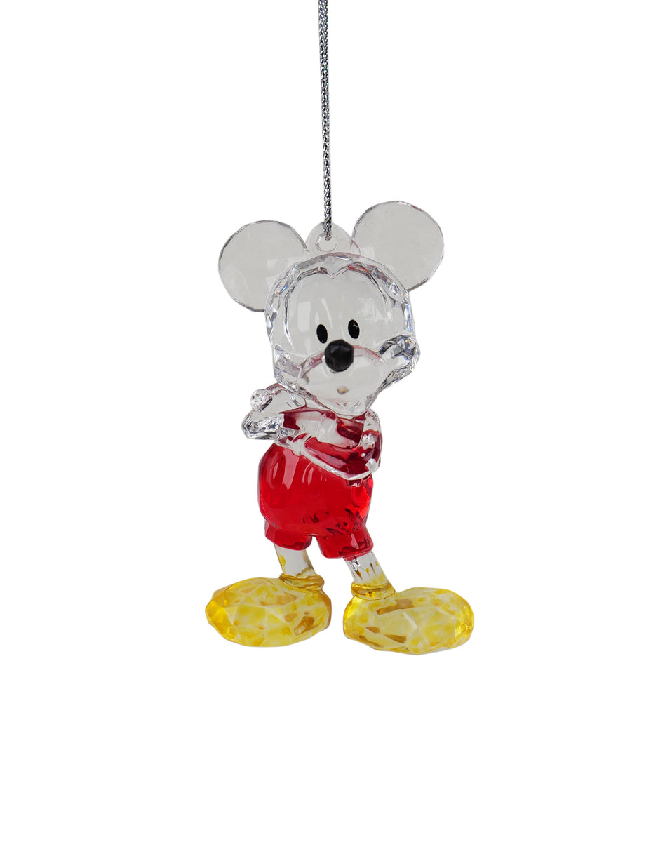 Disney 100 3D Mickey Mouse Transparent Christmas Bauble – Southwood ...