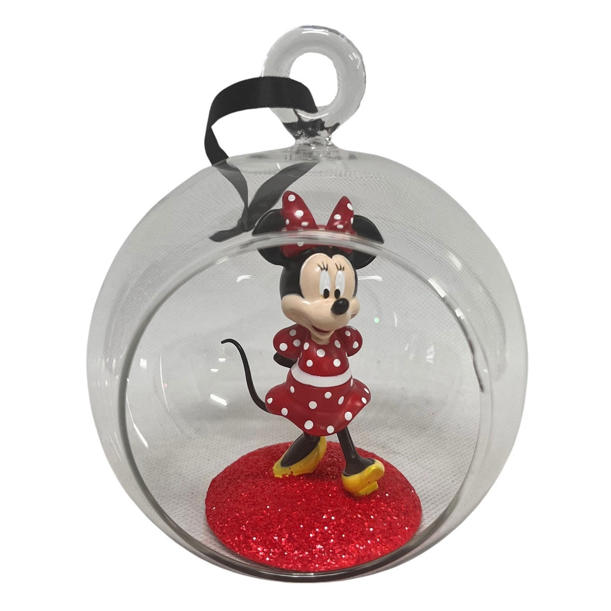 Disney Glass Bubble Minnie Mouse Christmas Bauble – Southwood Christmas ...