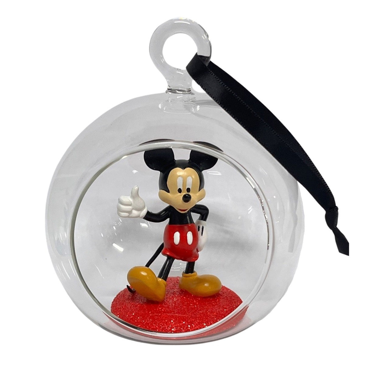 Disney Glass Bubble Mickey Mouse Christmas Bauble – Southwood Christmas ...