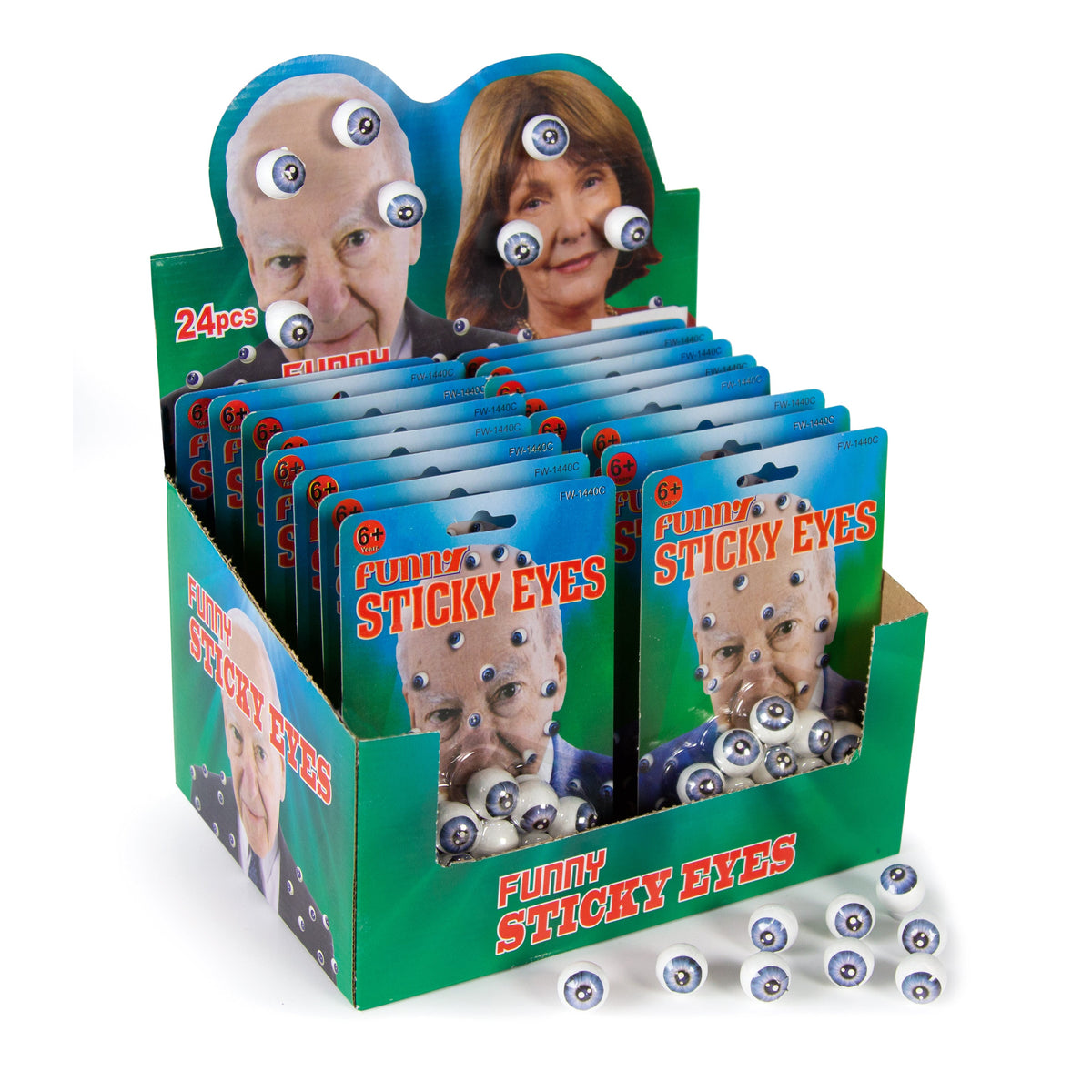 Foam Eyeballs with Stickers – Southwood Christmas Shop
