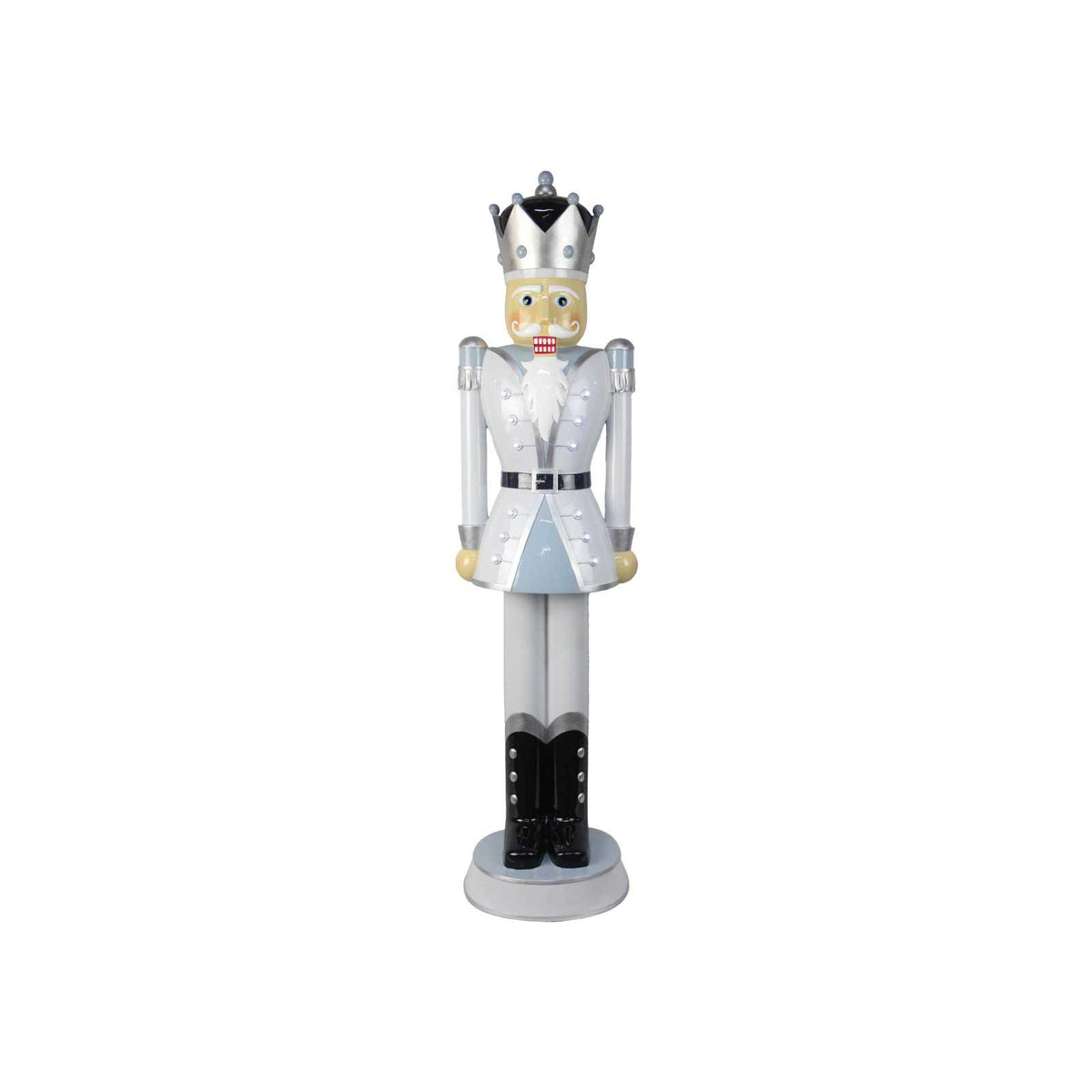 Norbert The 3ft Blue Icicle Light Up LED Nutcracker - Indoor or Outdoo ...