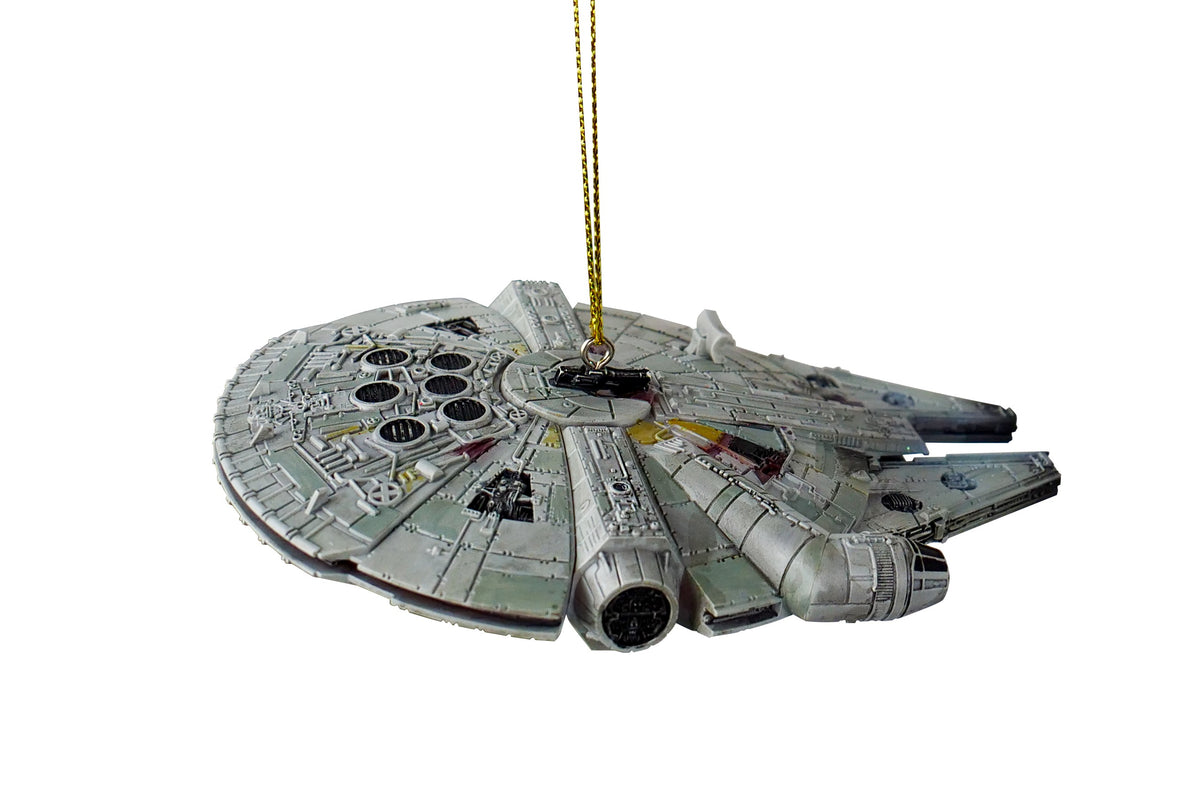 Disney Star Wars 3D Millennium Falcon Christmas Bauble – Southwood ...