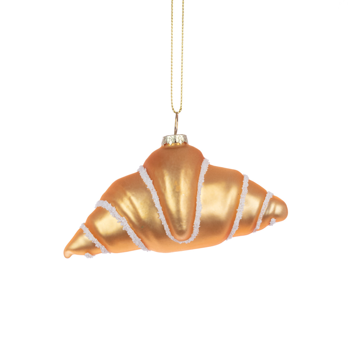 Glass Croissant Christmas Tree Bauble – Southwood Christmas Shop