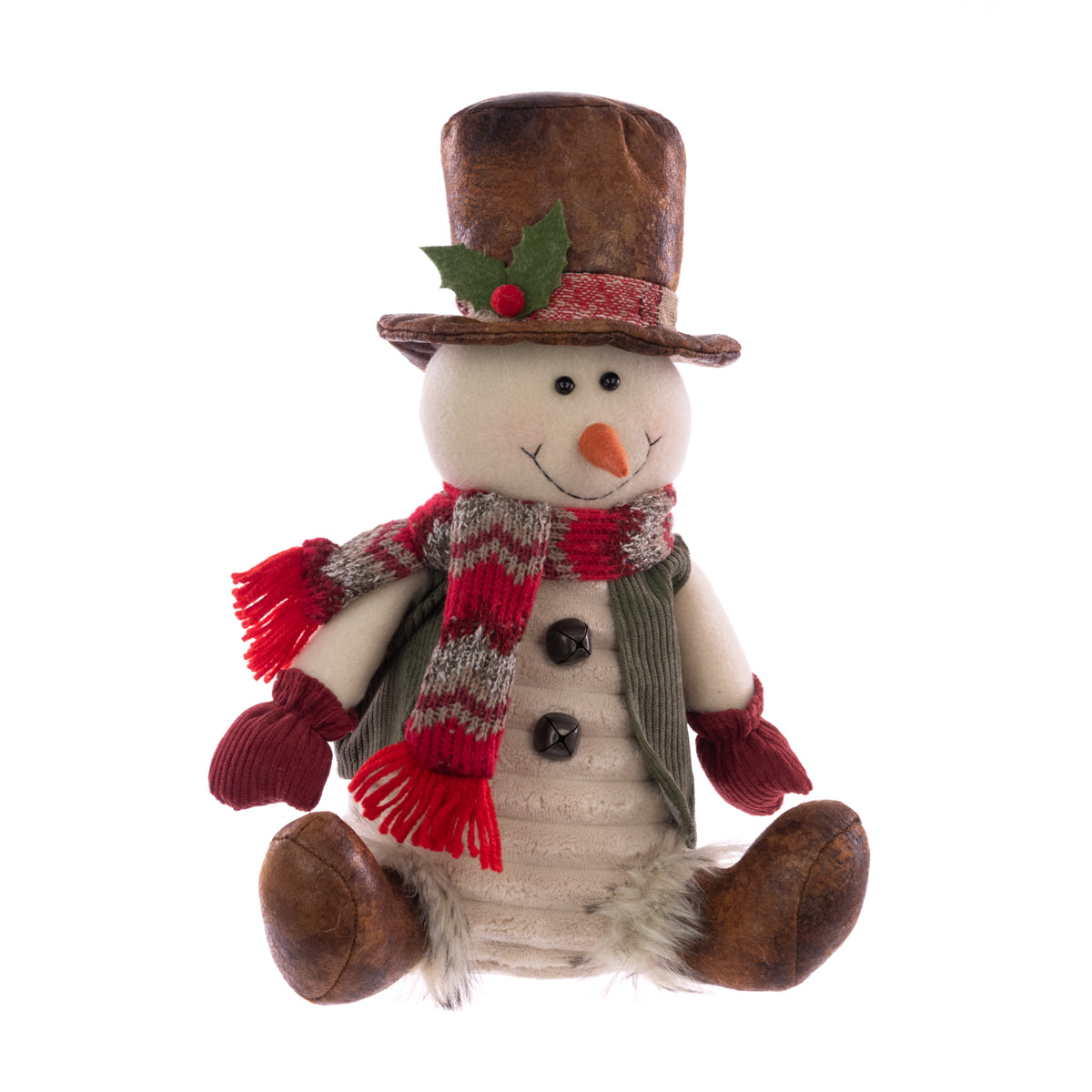 Cord Snowman Christmas Ornament - 36cm – Southwood Christmas Shop