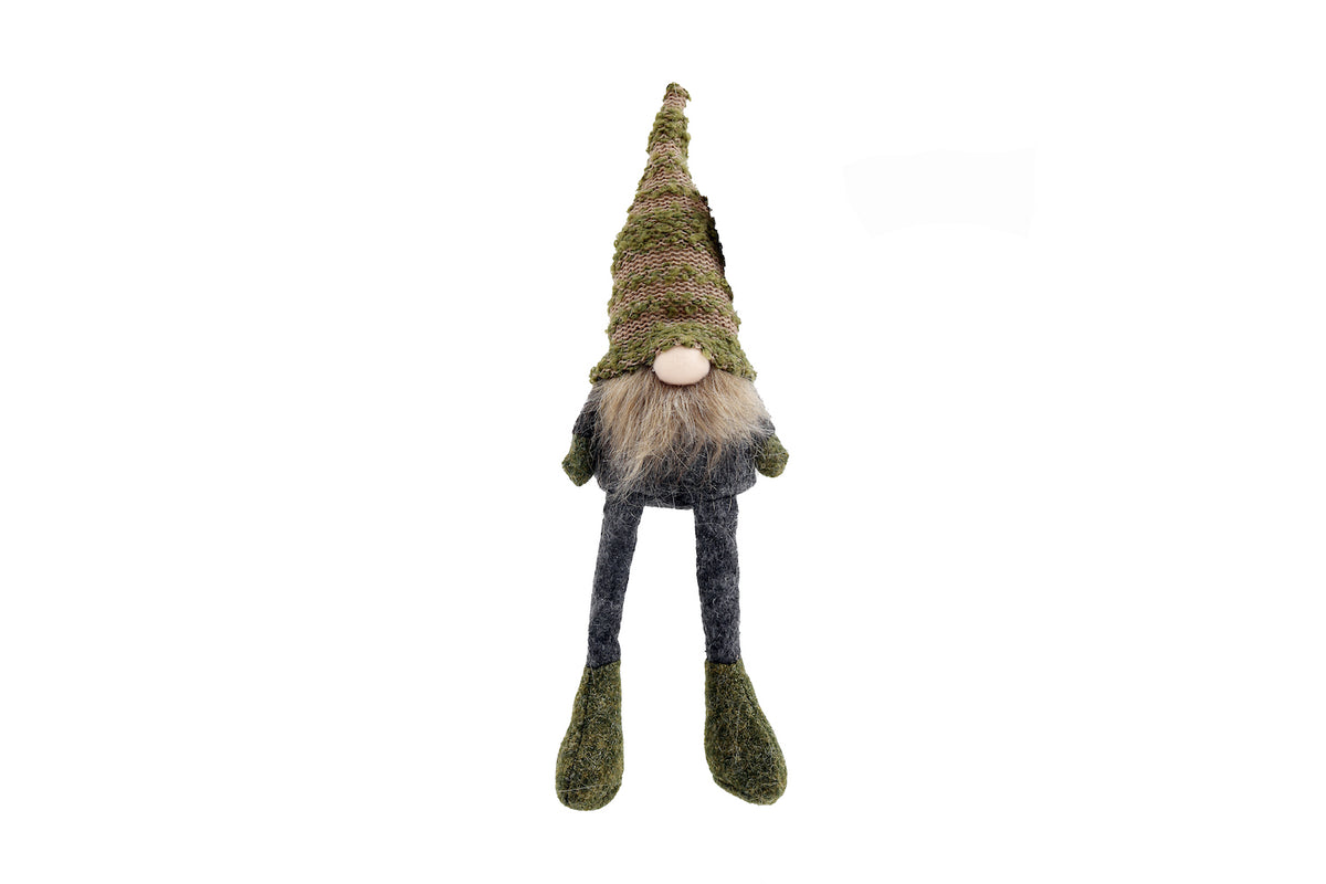 Woodland Moss Green Gonk Santa with Dangly Legs - 32cm – Southwood ...