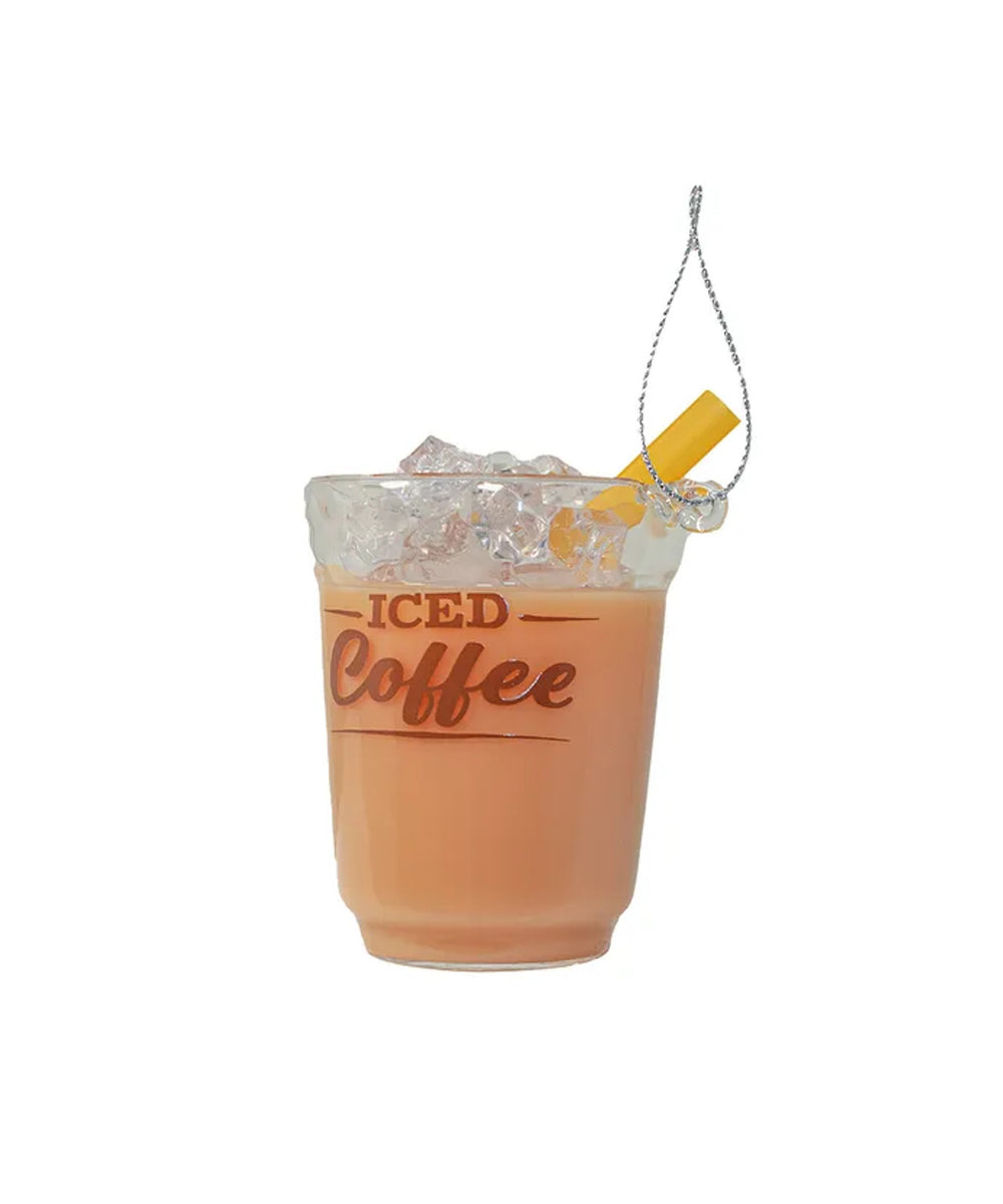 Glass Iced Coffee Christmas Bauble with Real Liquid Effect – Southwood ...