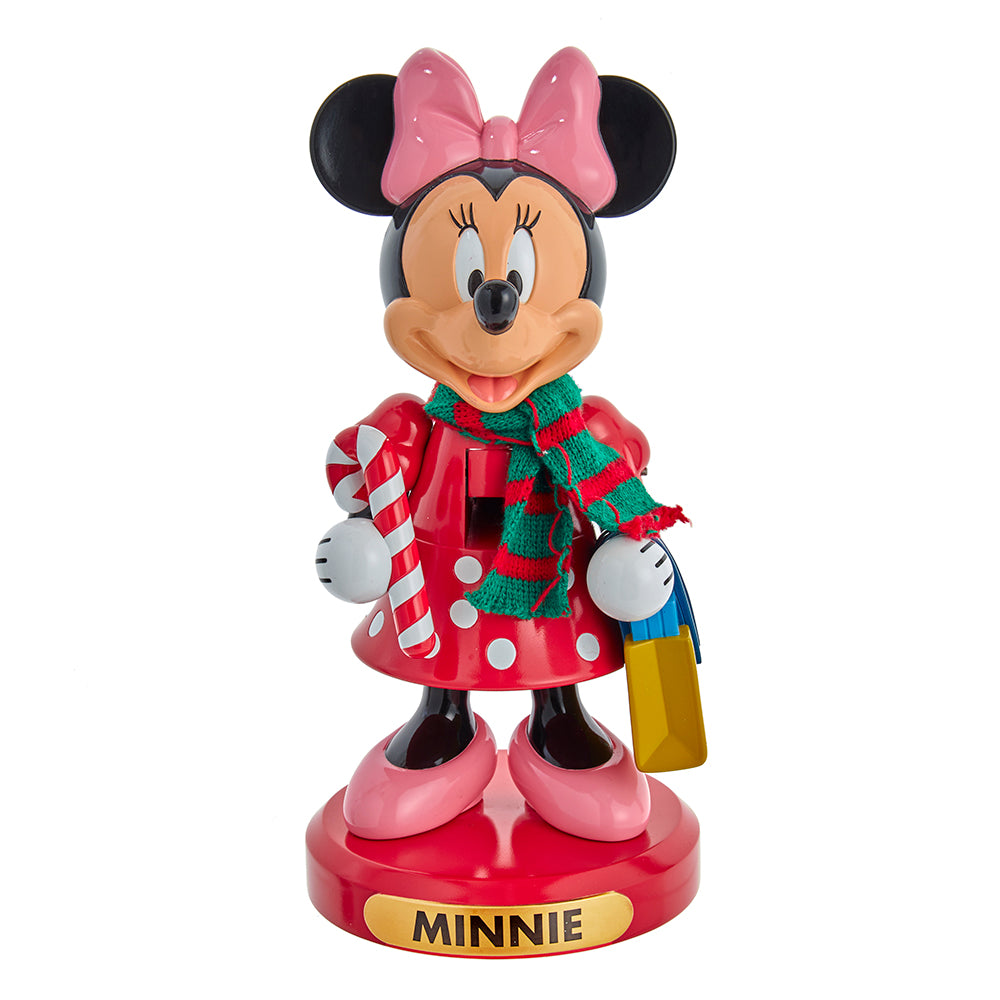 Disney Minnie Mouse Nutcracker with Candy Cane – Southwood Christmas Shop