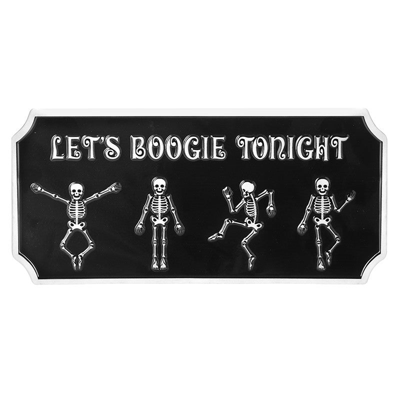 Let's Boogie Tonight Sign – Southwood Christmas Shop