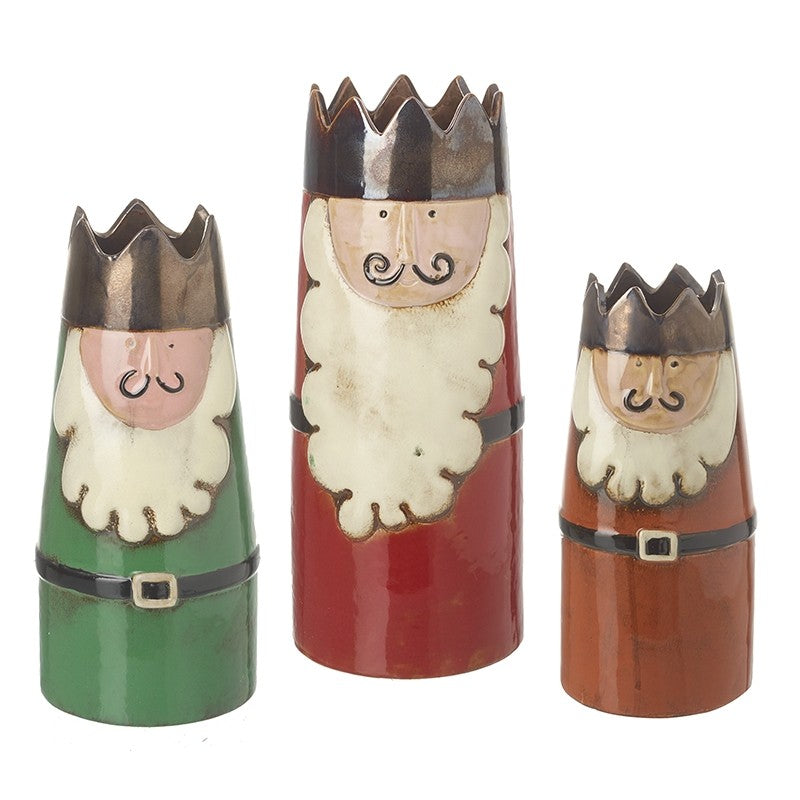 Ceramic Three Kings Christmas Vase - Set of 3 – Southwood Christmas Shop