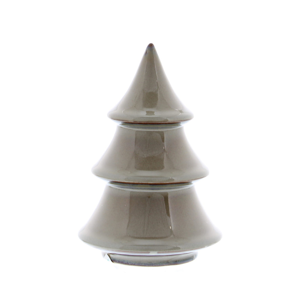 3 Tier Ceramic Brown Christmas Tree Ornament - 14cm – Southwood ...