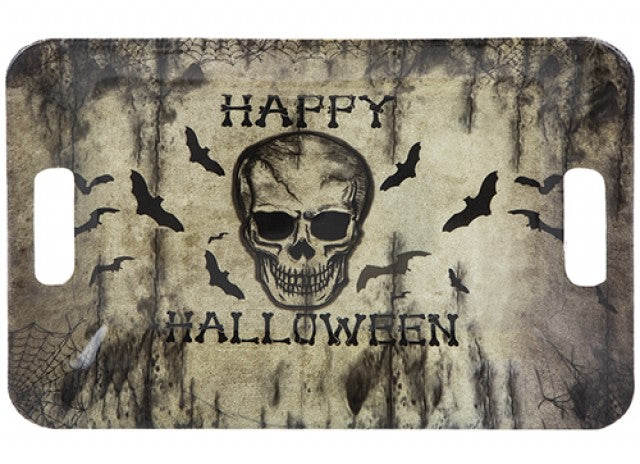 Happy Halloween Skull Tray with Handles – Southwood Christmas Shop