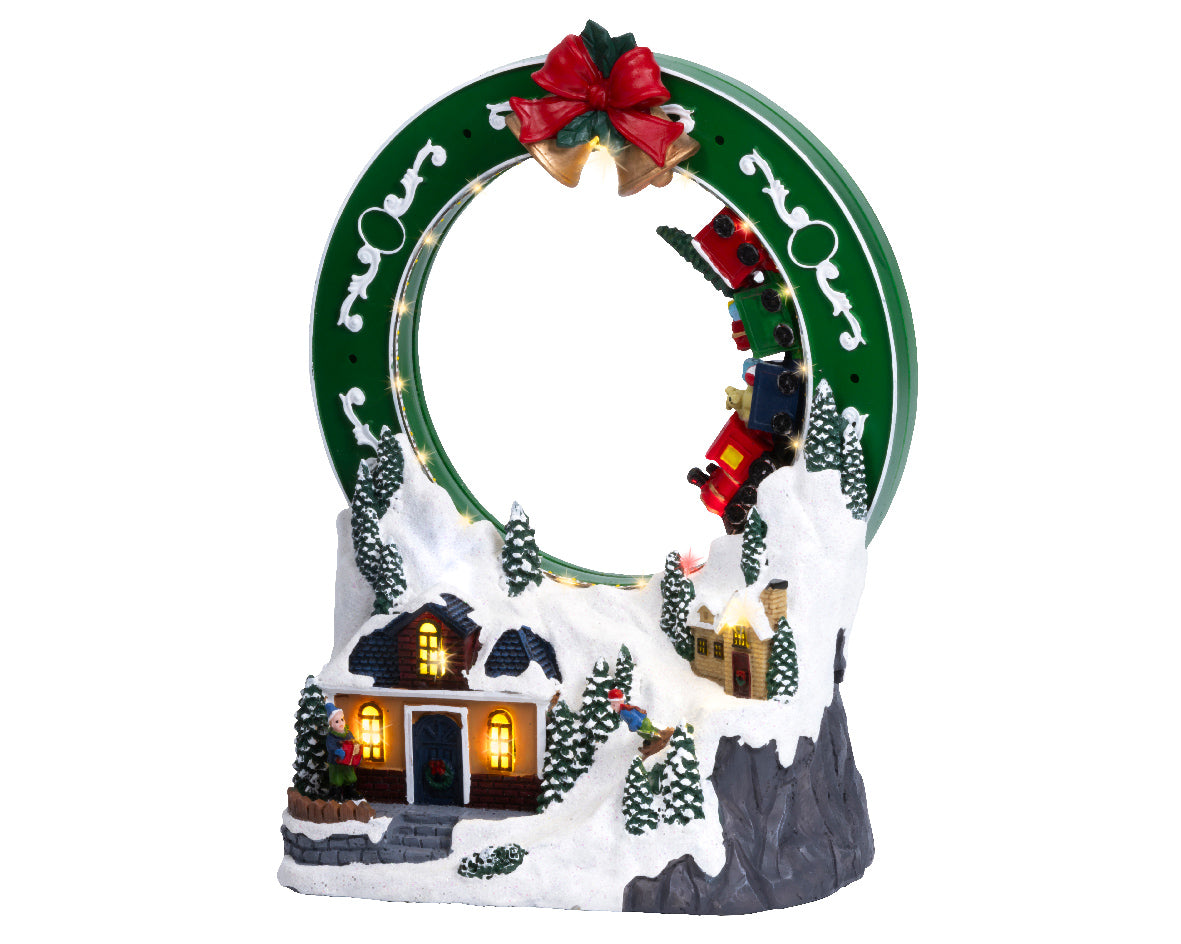 Lumineo Christmas Village Scenery with Lights and Motion – Southwood ...
