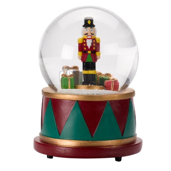 Nutcracker Musical Light Up SnowSphere Globe - 10cm – Southwood ...
