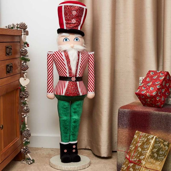 Three Kings Candy Cane Plush XL CandyCracker Nutcracker - 102cm ...