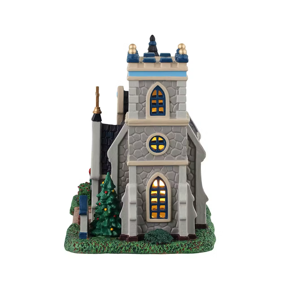 Lemax - St. Ann's Church Light Up Christmas Village Building ...
