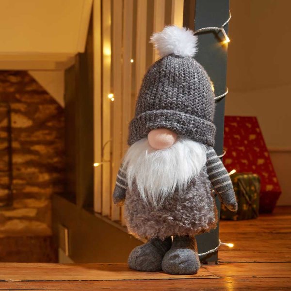 Grey Bobble Christmas Gonk - Large – Southwood Christmas Shop