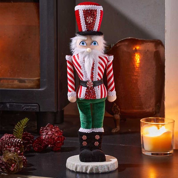 Three Kings Candy Cane Plush CandyCracker Nutcracker - 41cm – Southwood ...
