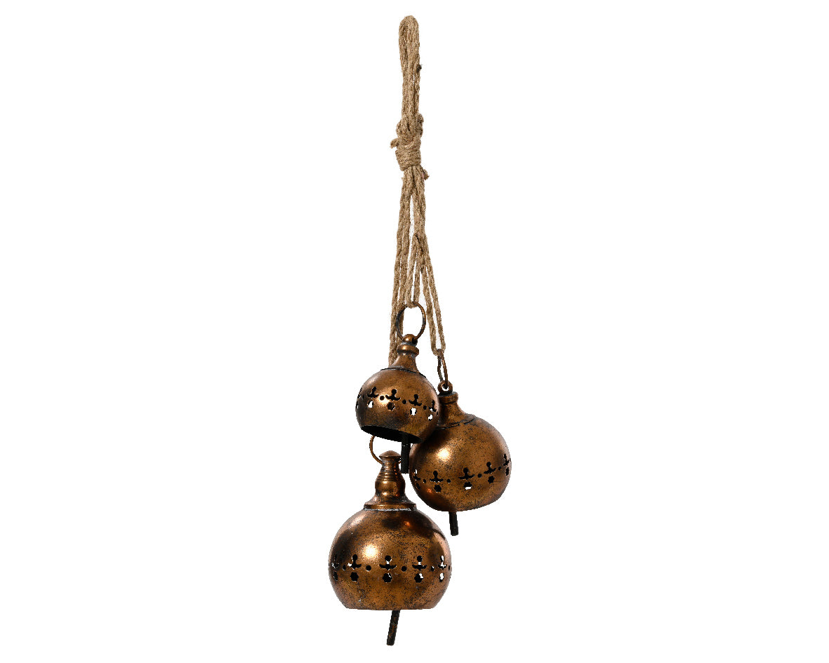 X-Large Copper Bells with Cut Out Design - Set of 3 – Southwood ...
