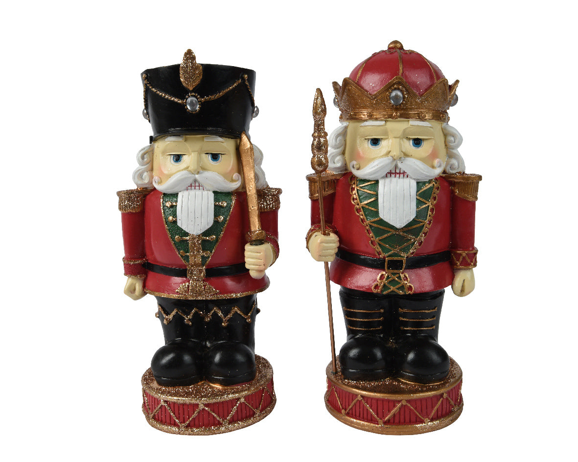 Traditional Stubby Nutcracker - 26cm – Southwood Christmas Shop