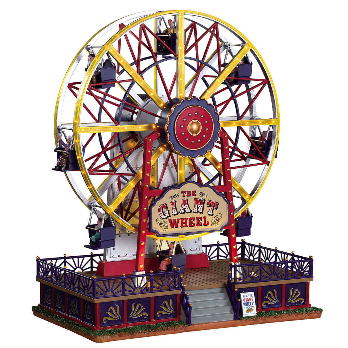 Lemax The Giant Wheel Fairground Ride - with Lights, Sound & Motion ...