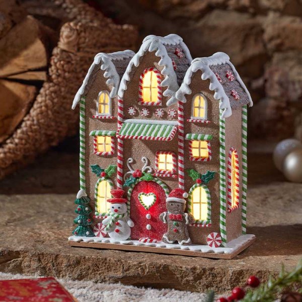 InLit Gingerbread Candy Towers – Southwood Christmas Shop