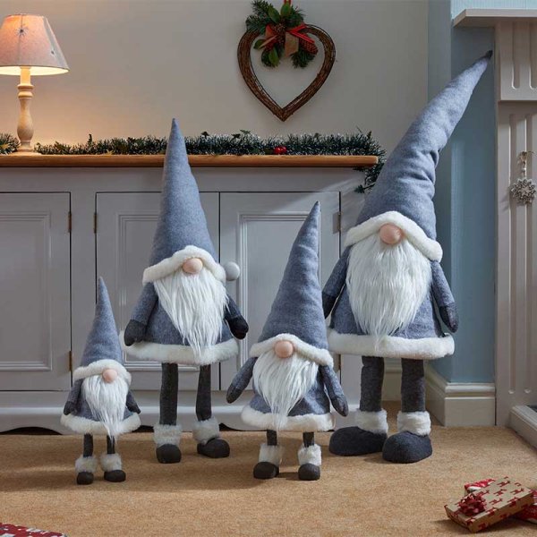 Grey Blobby Bert Giant Standing Christmas Gonk - 80cm – Southwood ...