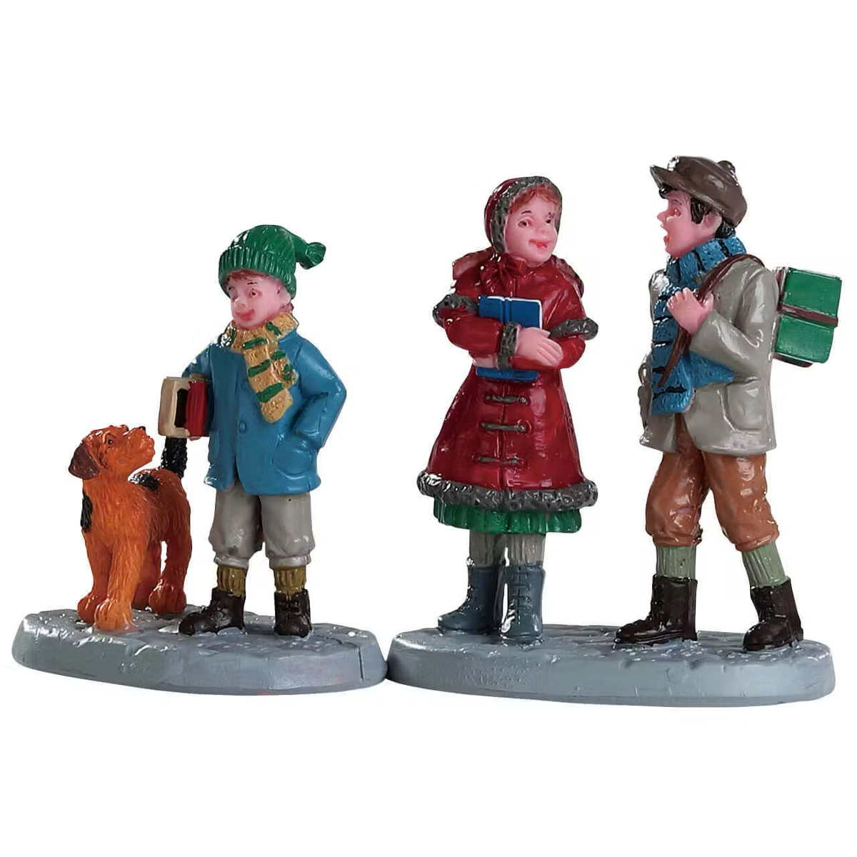 Lemax Going To School Christmas Village Figurines – Southwood Christmas ...