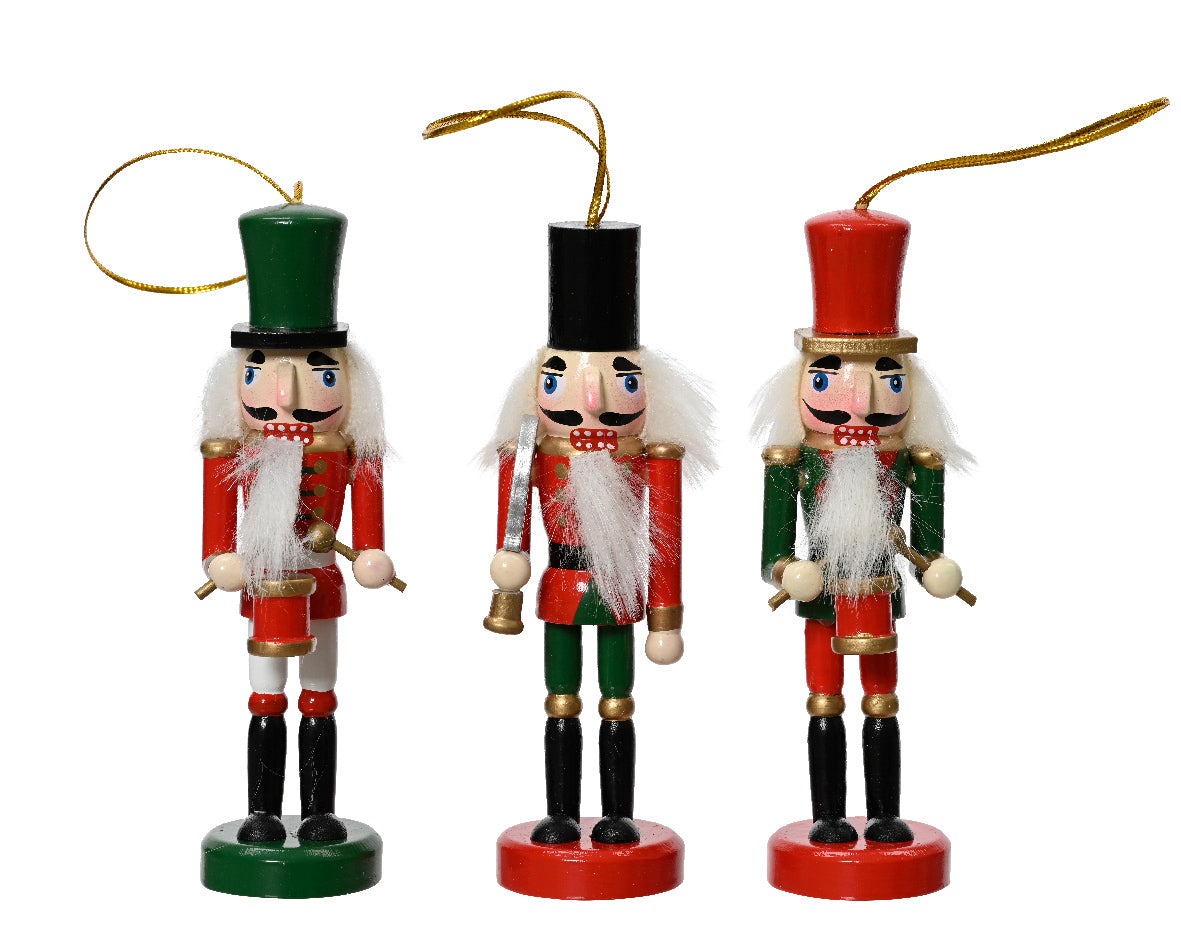 Traditional Hanging Nutcracker on Base – Southwood Christmas Shop