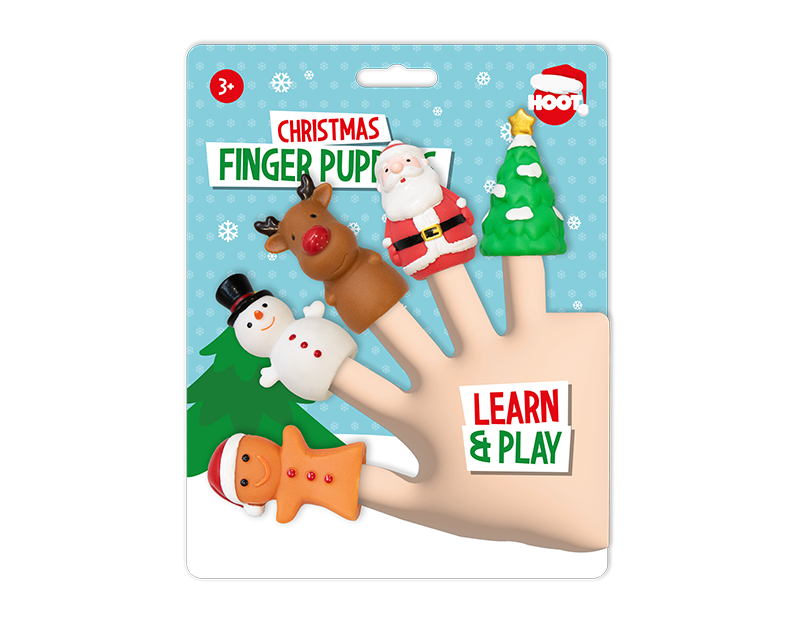 Christmas Finger Puppets Pack of 5 – Southwood Christmas Shop