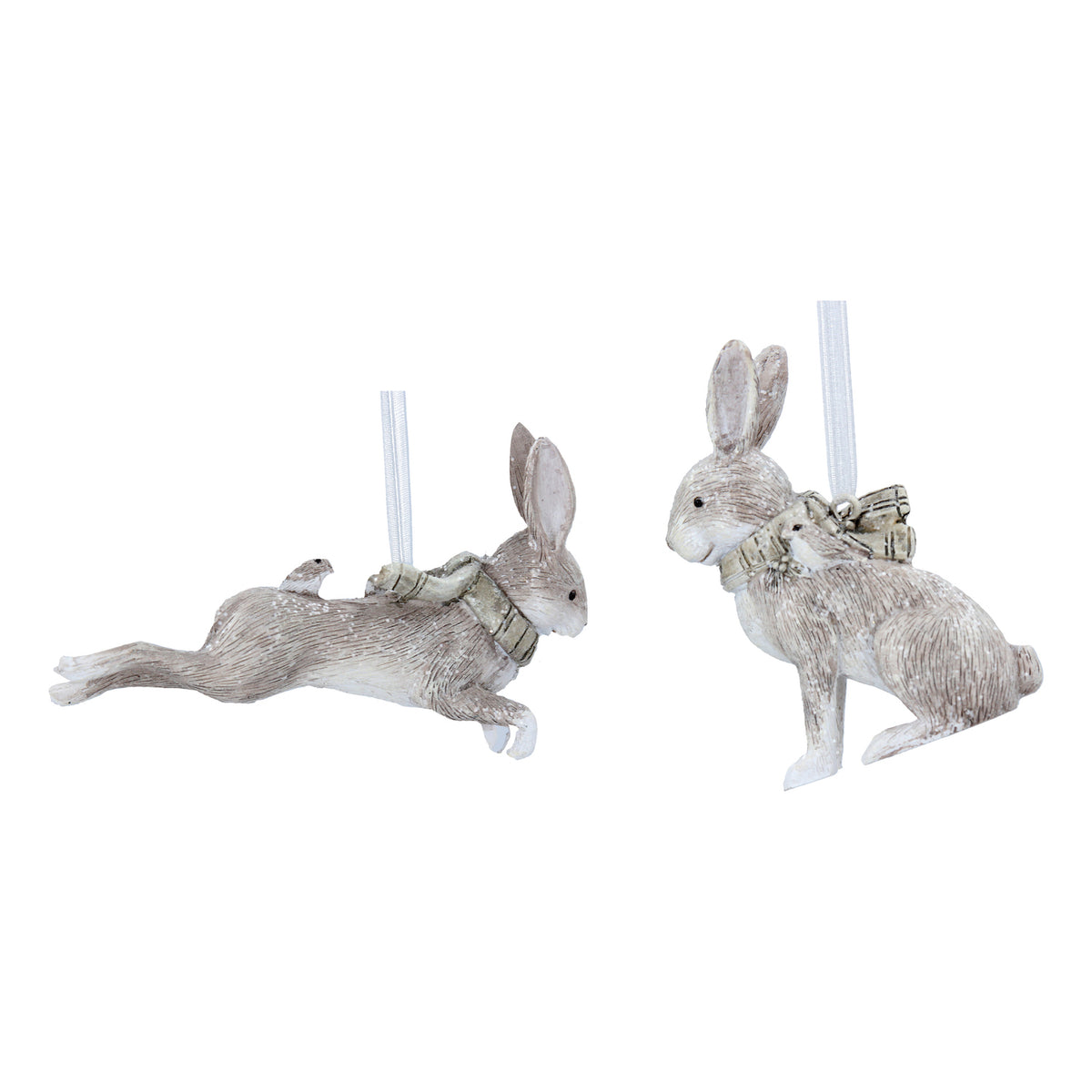 Gisela Graham- Adorable Brown Resin Hare Tree Decoration – Southwood ...