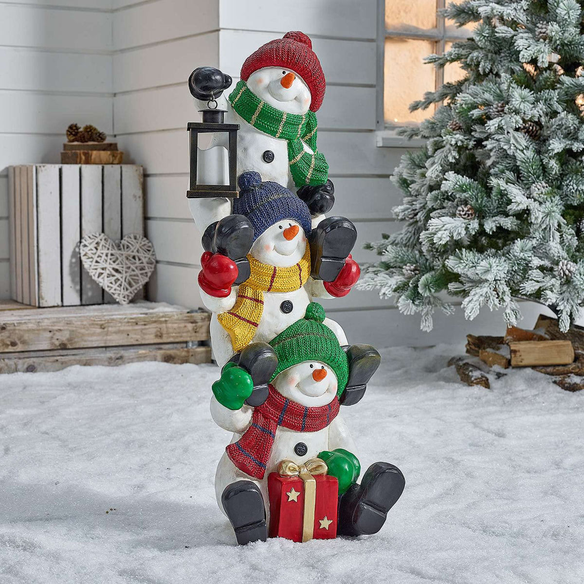 90cm Stacking Snowman Family – Southwood Christmas Shop