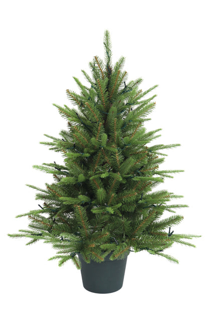 English Pine Potted Tree Christmas Tree - 90cm – Southwood Christmas Shop