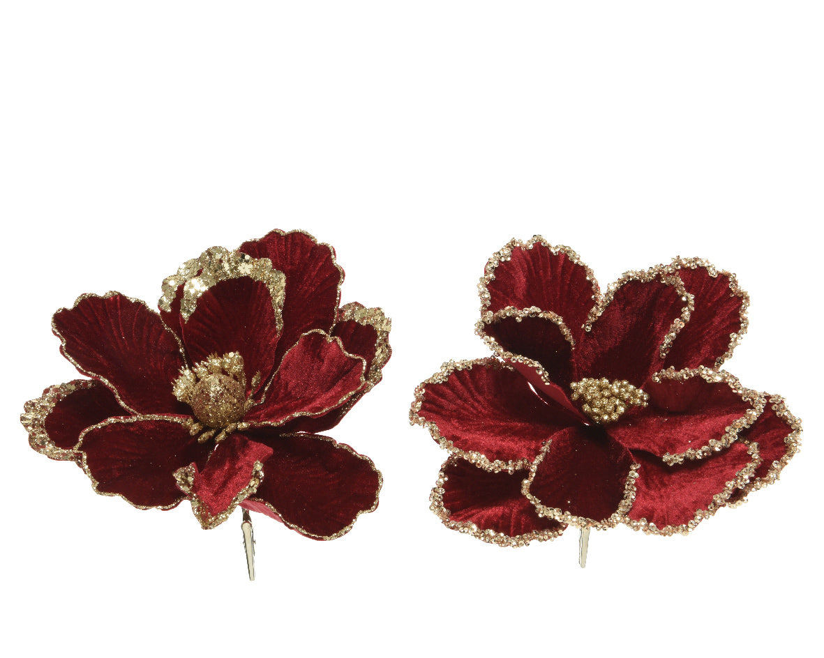 Artificial Spangle Flower Clip – Southwood Christmas Shop