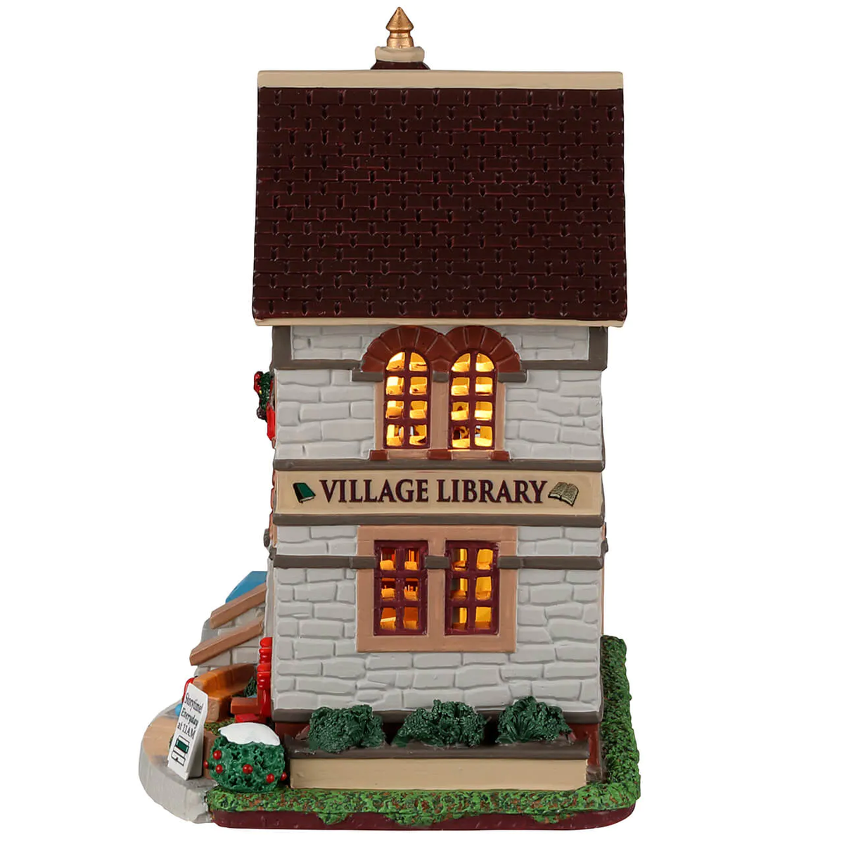 Lemax Village Library - Christmas Village with LED Lights – Southwood ...