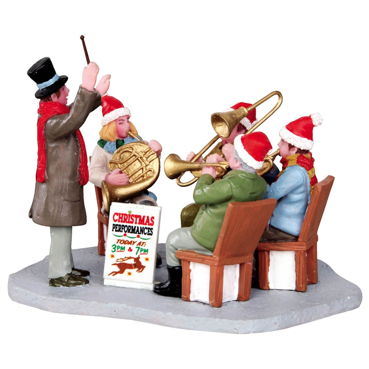 Lemax Gazebo Band- Festive Christmas Band – Southwood Christmas Shop