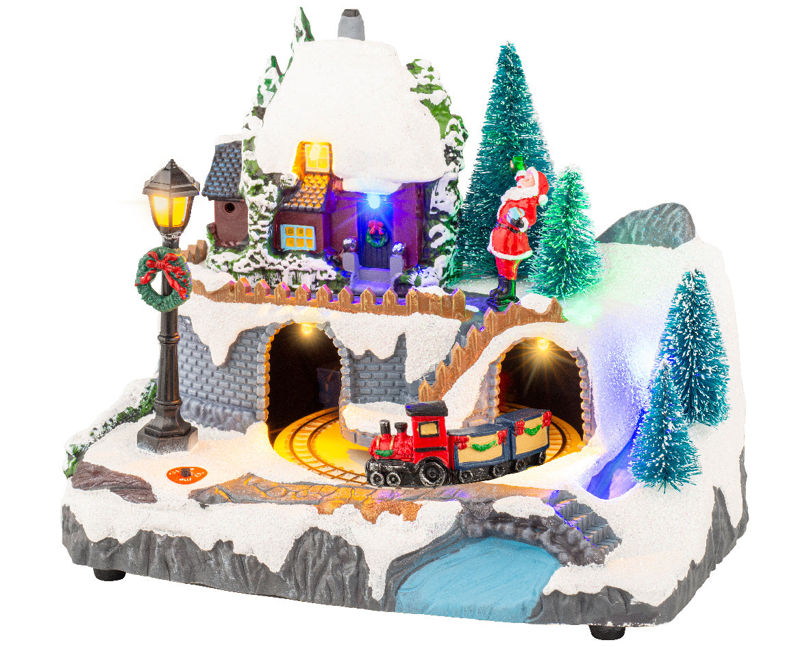 Animated LED Christmas Village Scene – Southwood Christmas Shop