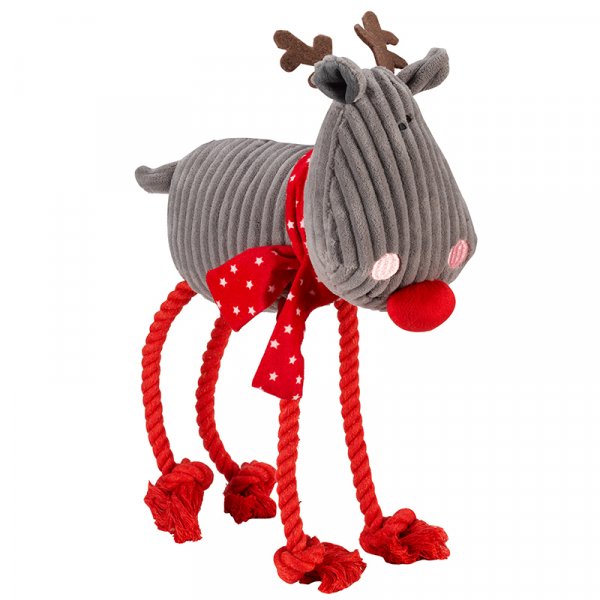 Special Offer Jumbo Rudolph Rope Legs Christmas Dog Toy – Southwood ...