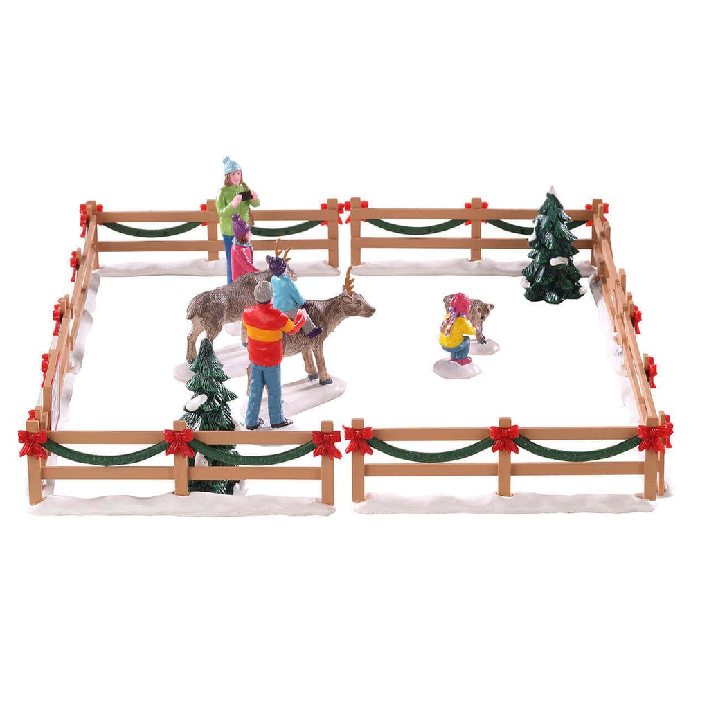 Lemax Reindeer Petting Zoo - Set of 17 – Southwood Christmas Shop